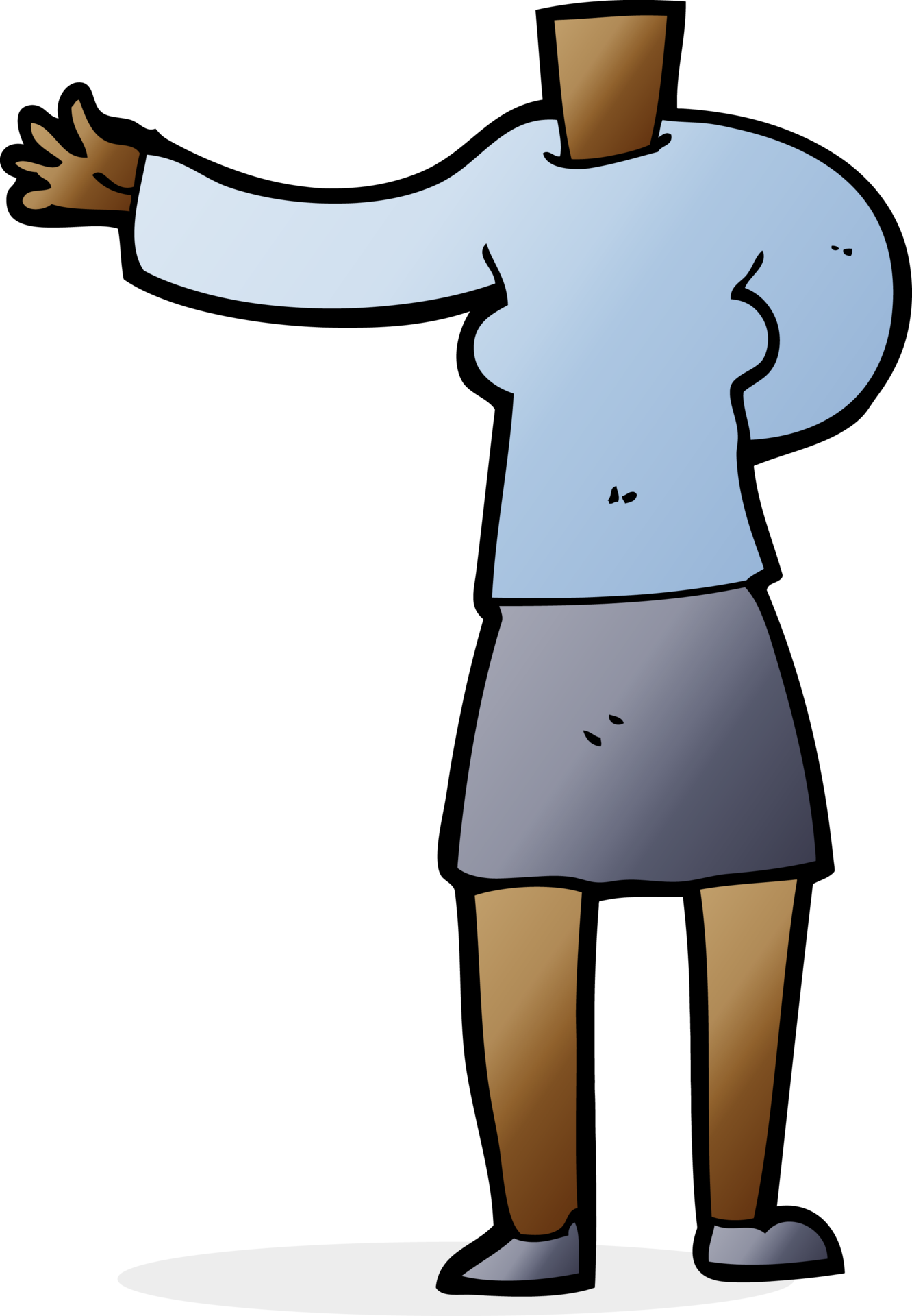 Cartoon Female Body Add Photos Or Mix And Match Cartoons 45214729 Png