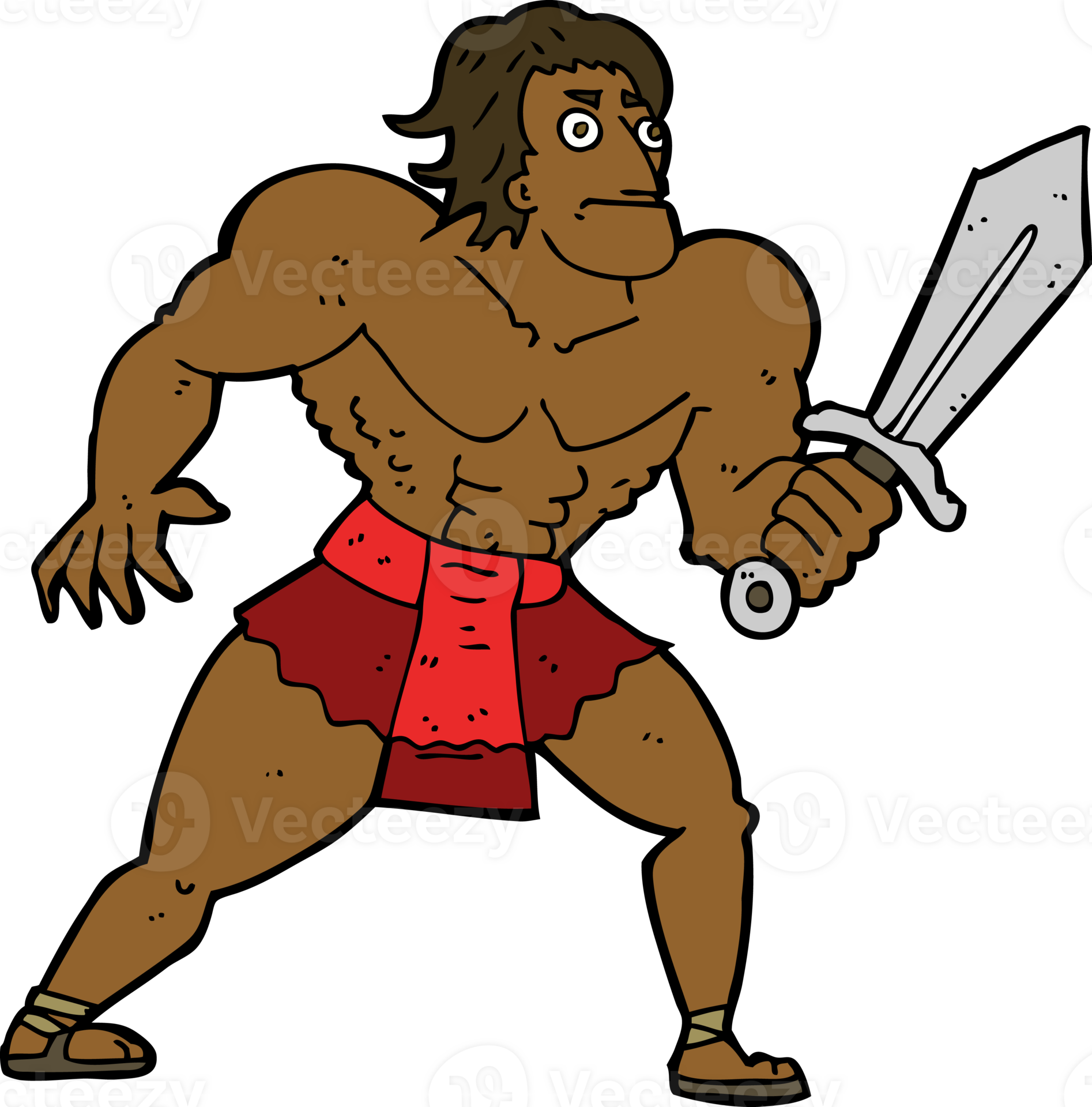 Cartoon Fantasy Hero Man 45215224 Png