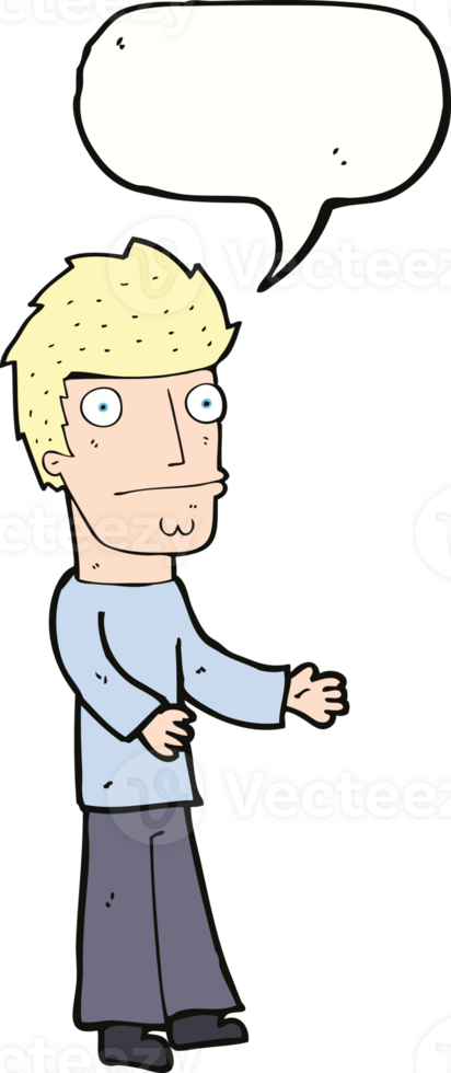 cartoon confused man with speech bubble 45230432 PNG cartoon confused man with speech bubble 45230432 PNG