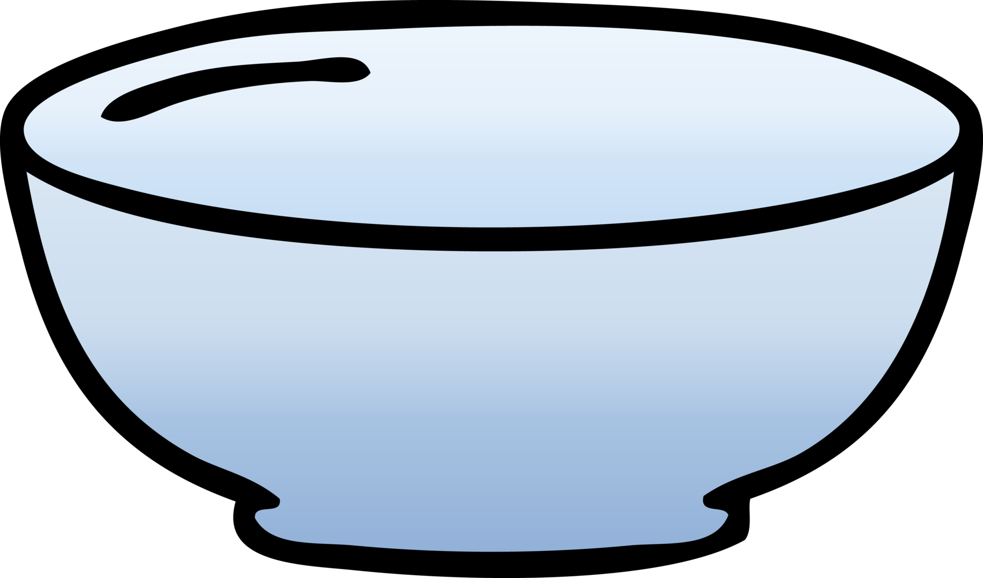 gradient shaded quirky cartoon bowl 45249880 PNG
