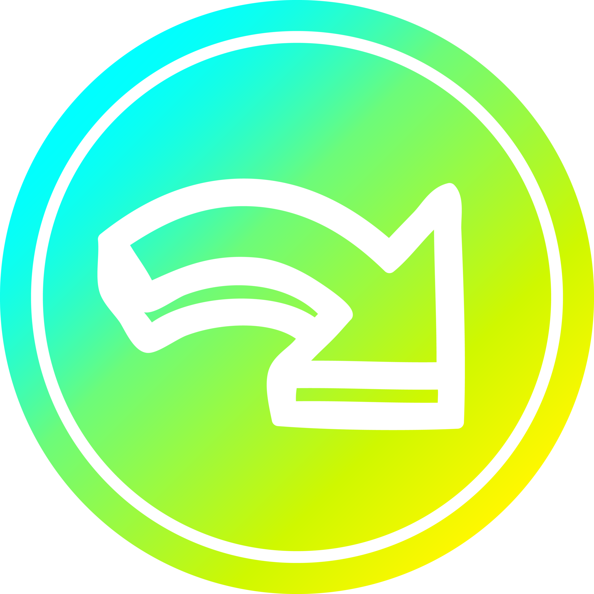 Direction Arrow Circular Icon With Cool Gradient Finish 45253042 Png