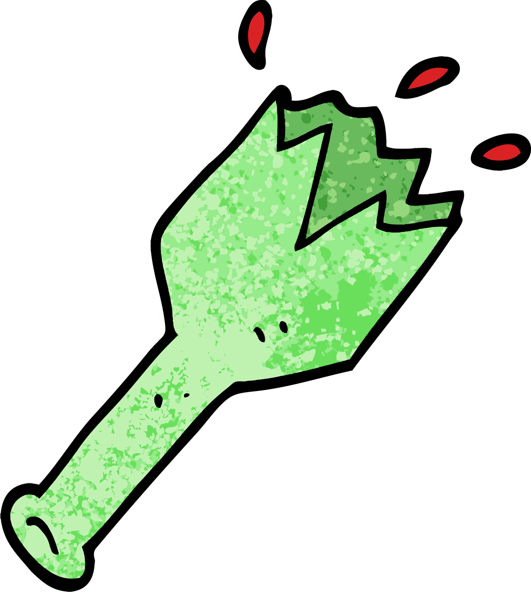 Grunge Textured Illustration Cartoon Smashed Glass Bottle 45285393 Png