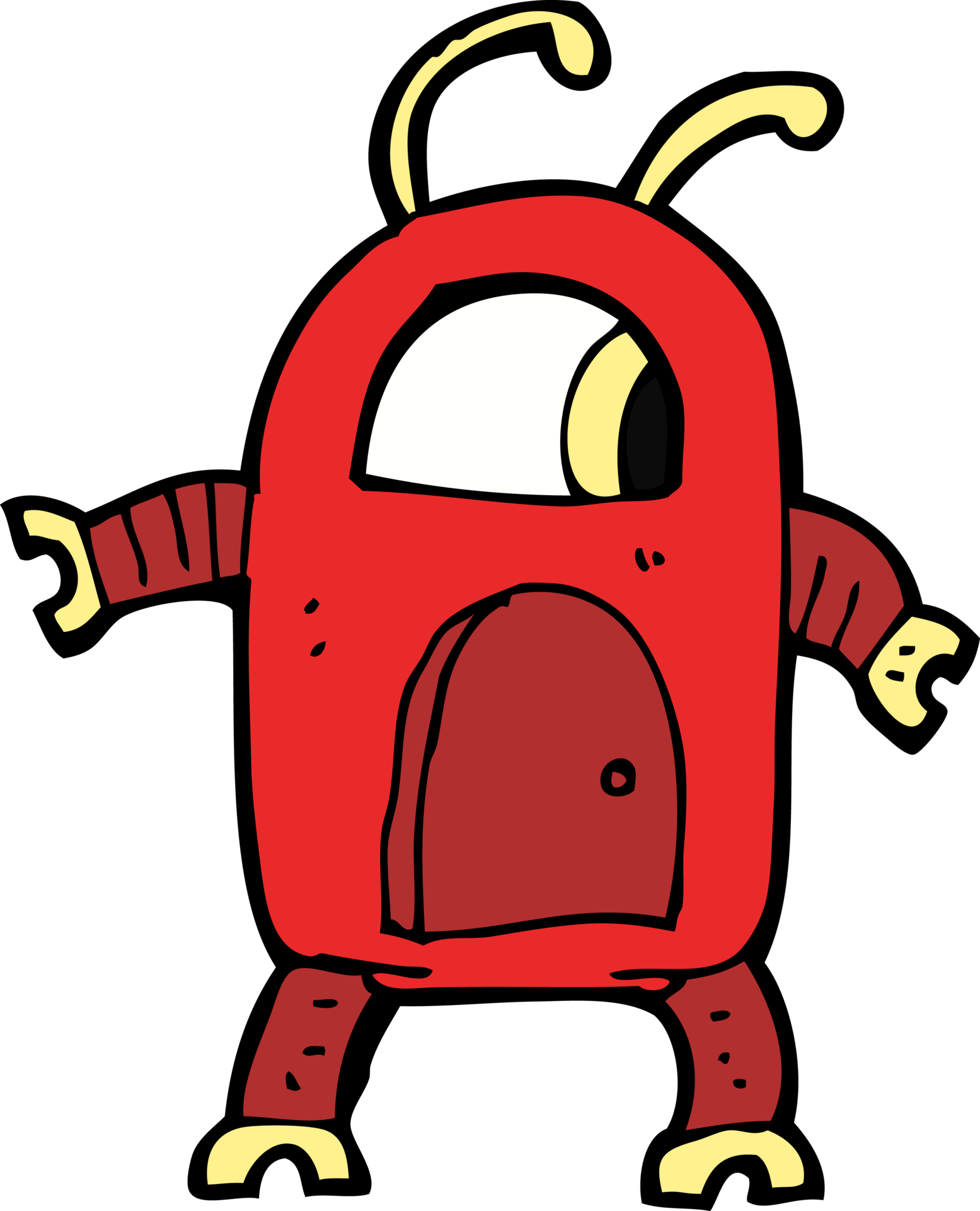 Cartoon Alien Robot 45285459 Png