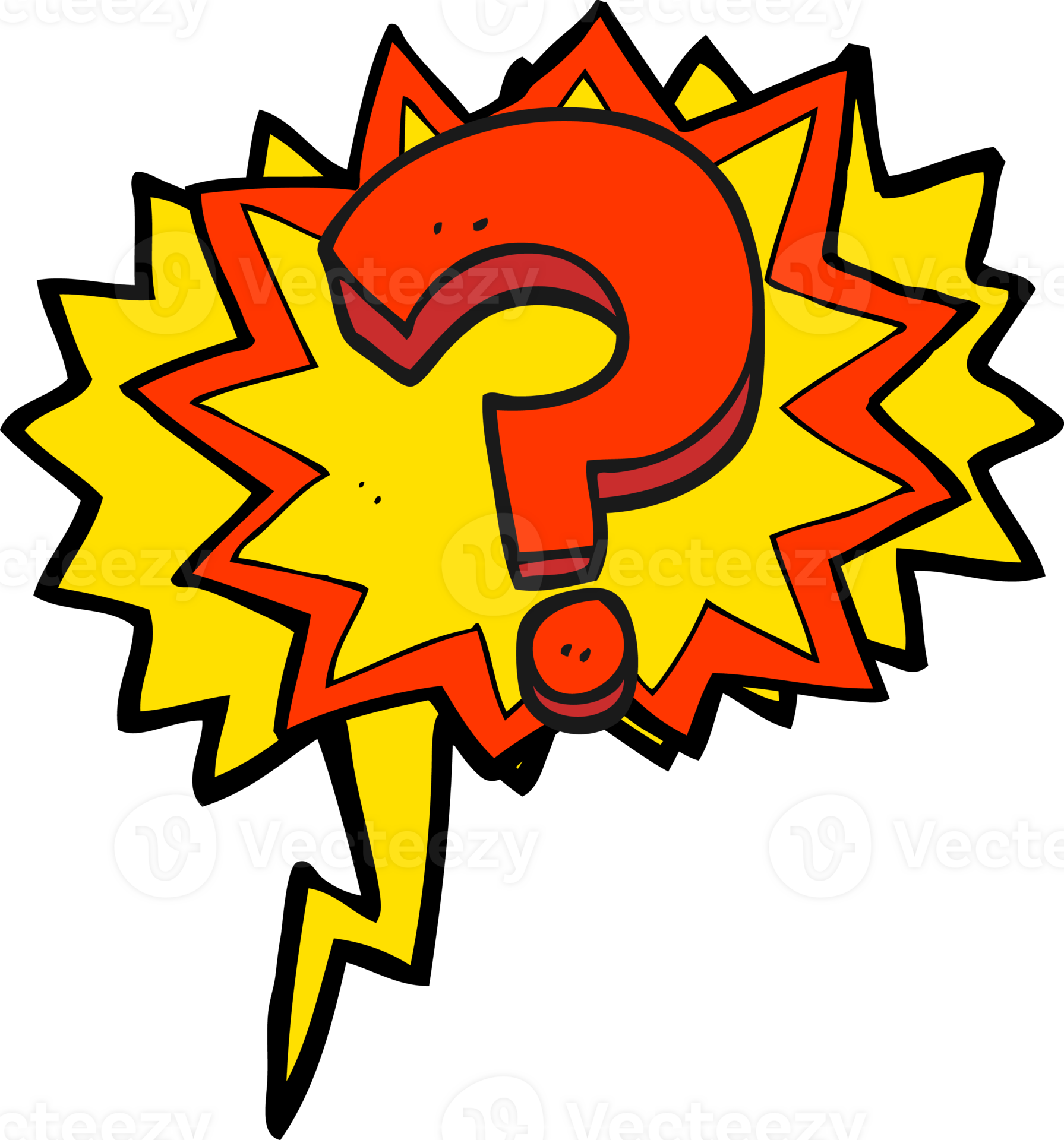 speech bubble cartoon question mark 45288105 PNG