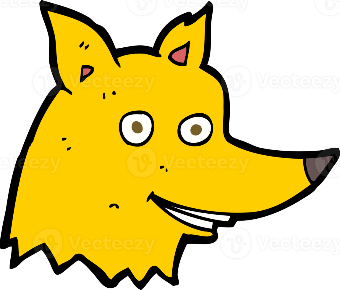 Cartoon Fox Head 45299640 Png