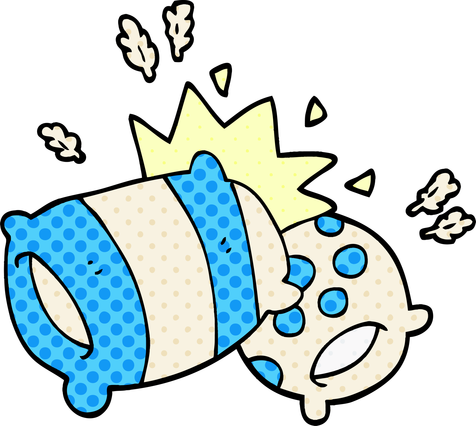 Cartoon Doodle Pillow Fight 45307645 Png
