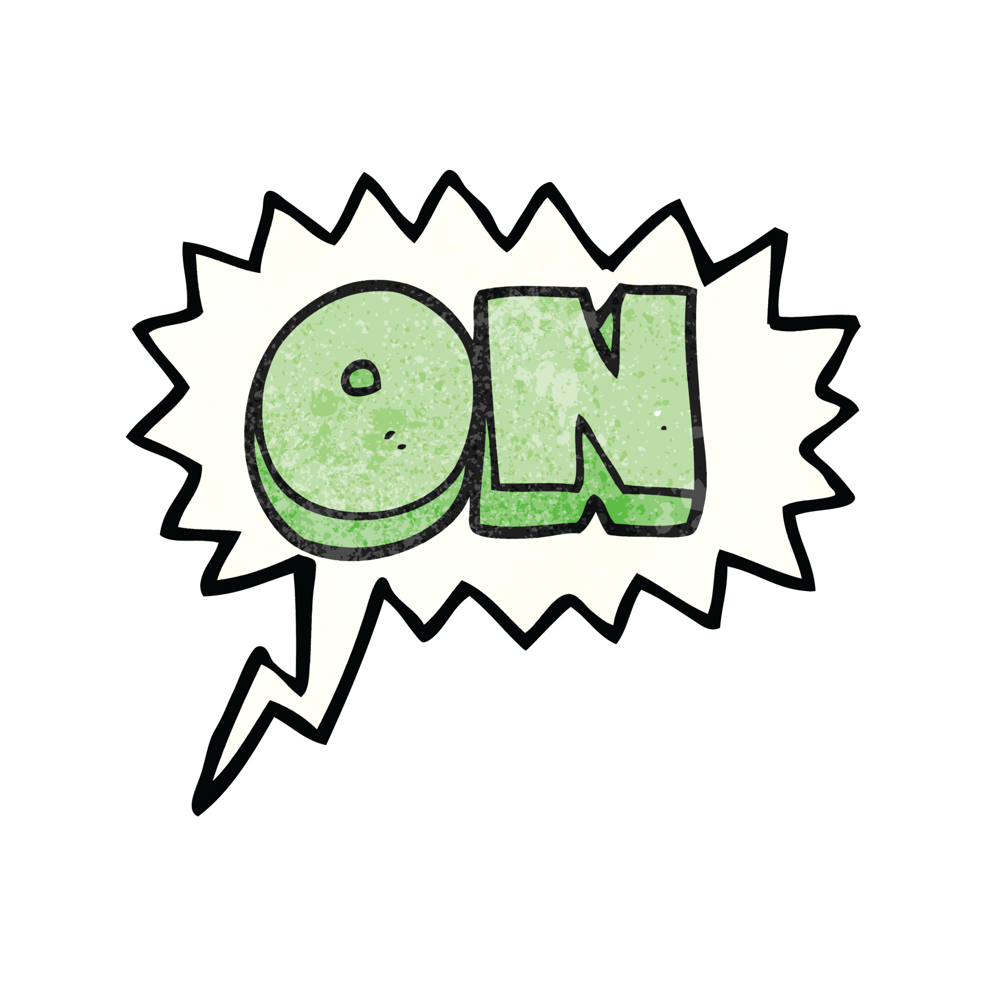 speech bubble textured cartoon on symbol 45322239 PNG