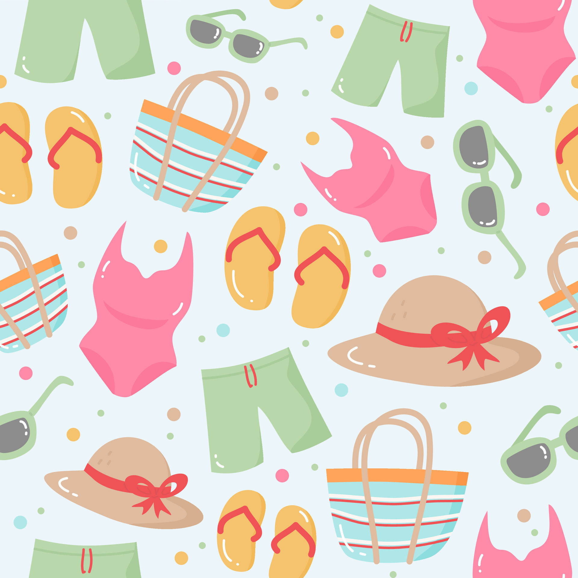 Cute Summer Seamless Pattern Background 45332571 Vector Art at Vecteezy Cute Summer Seamless Pattern Background 45332571 Vector Art at Vecteezy