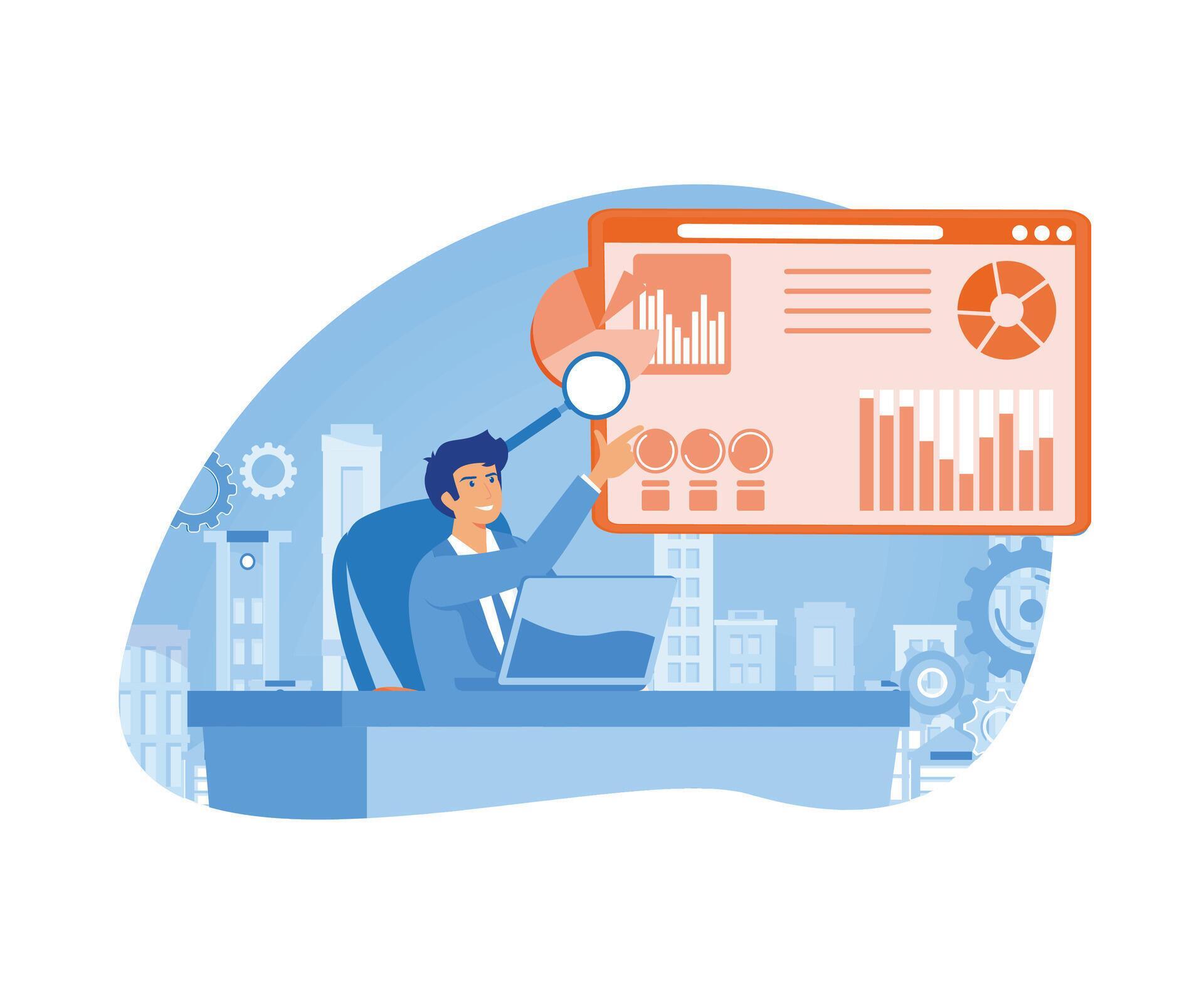 Data Driven Business Model Concept Data Analytics Data Driven Business Comprehensive Strategy