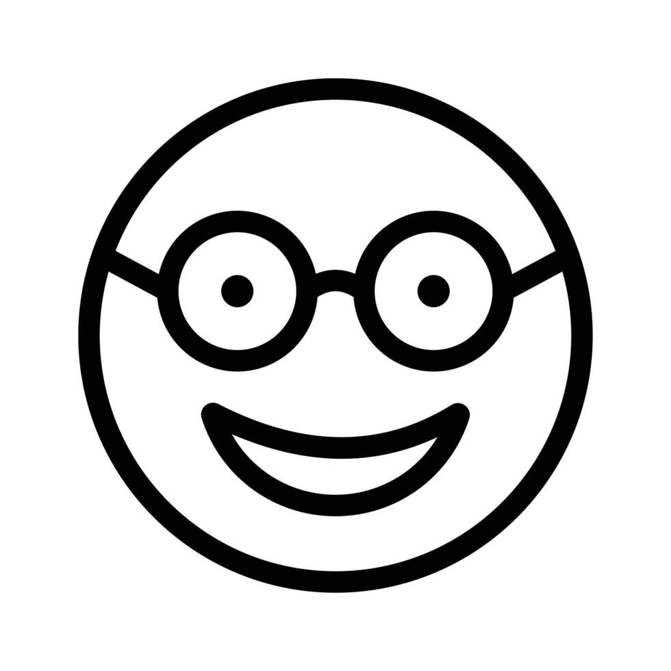 Nerd Emoji Icon Design Ready For Premium Use 45345181 Vector Art At Vecteezy