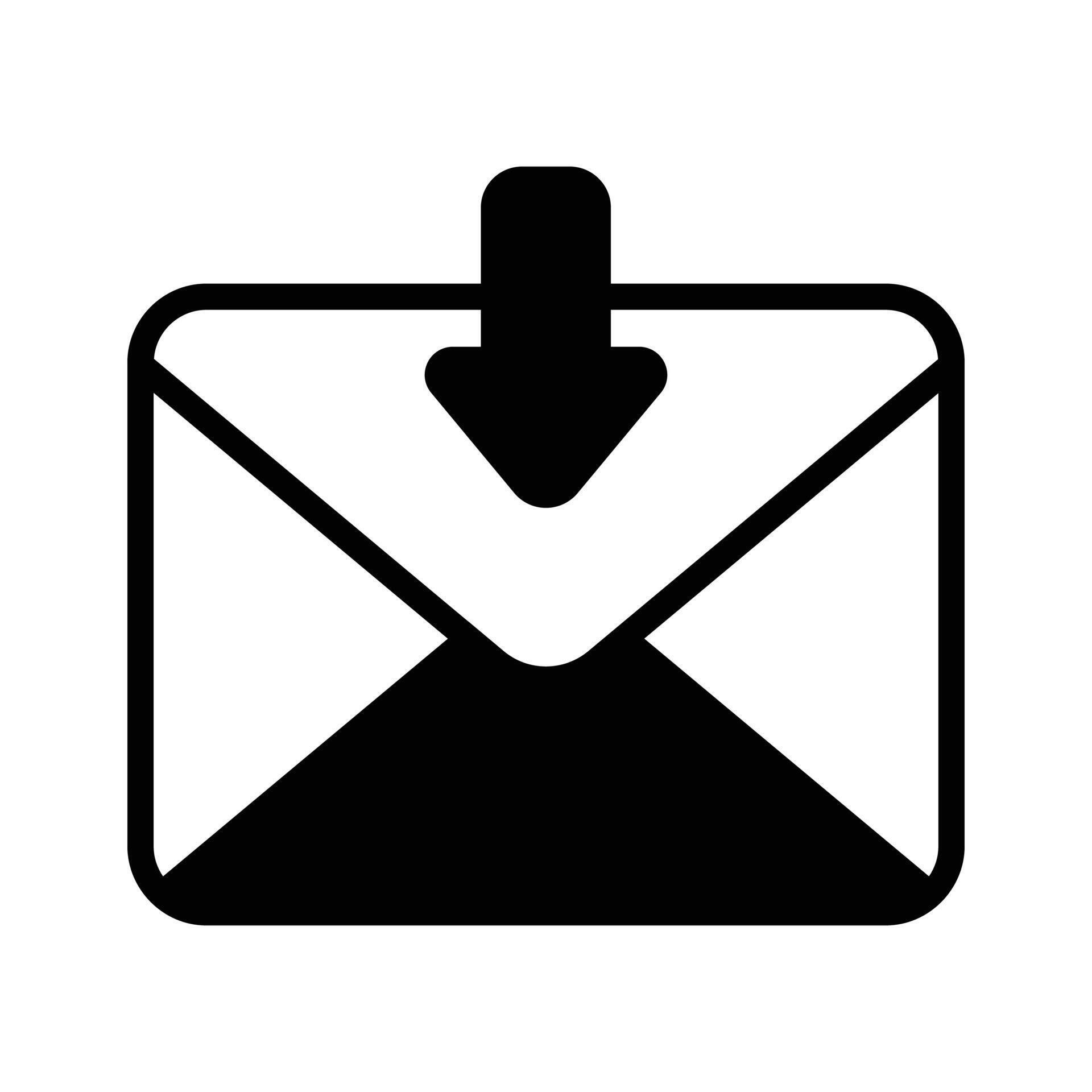 Incoming message, inbox icon design in modern style 45345379 Vector Art ...
