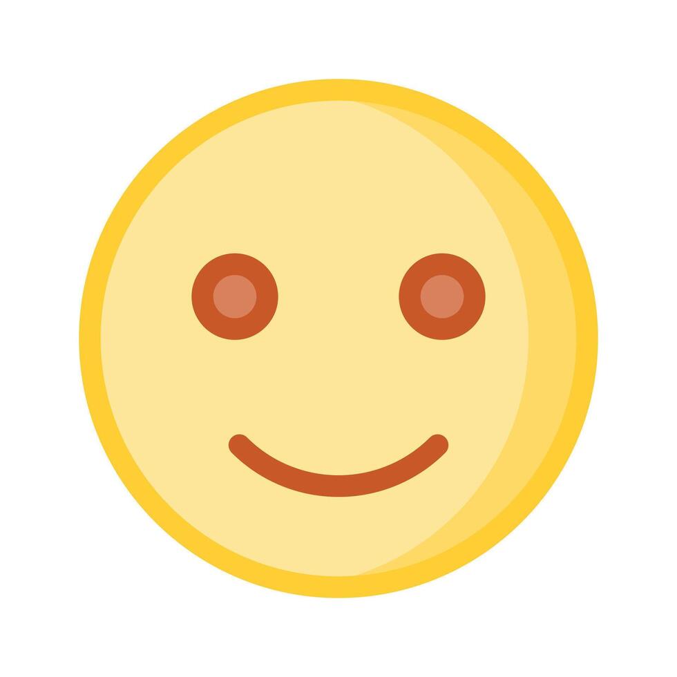 Grab this carefully crafted icon of happy emoji, ready for premium use ...