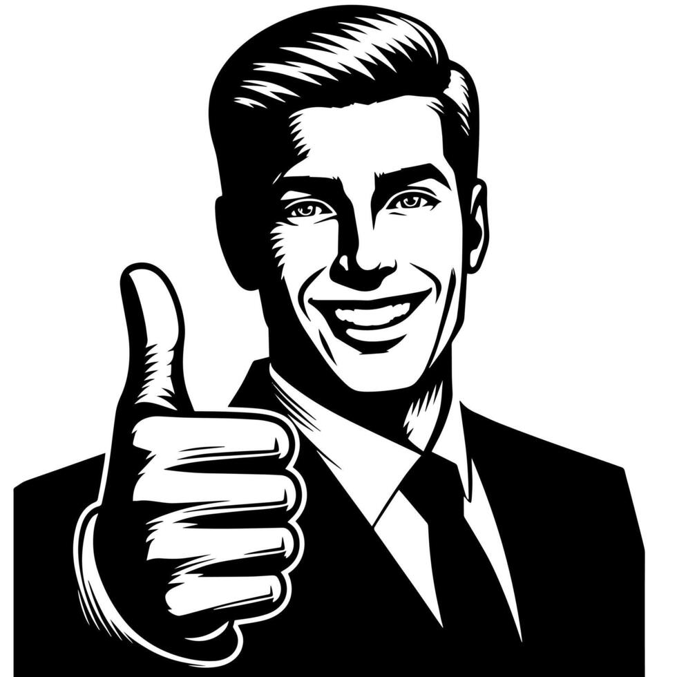 Page 2 Retro Thumbs Up Vector Art Icons And Graphics For Free Download