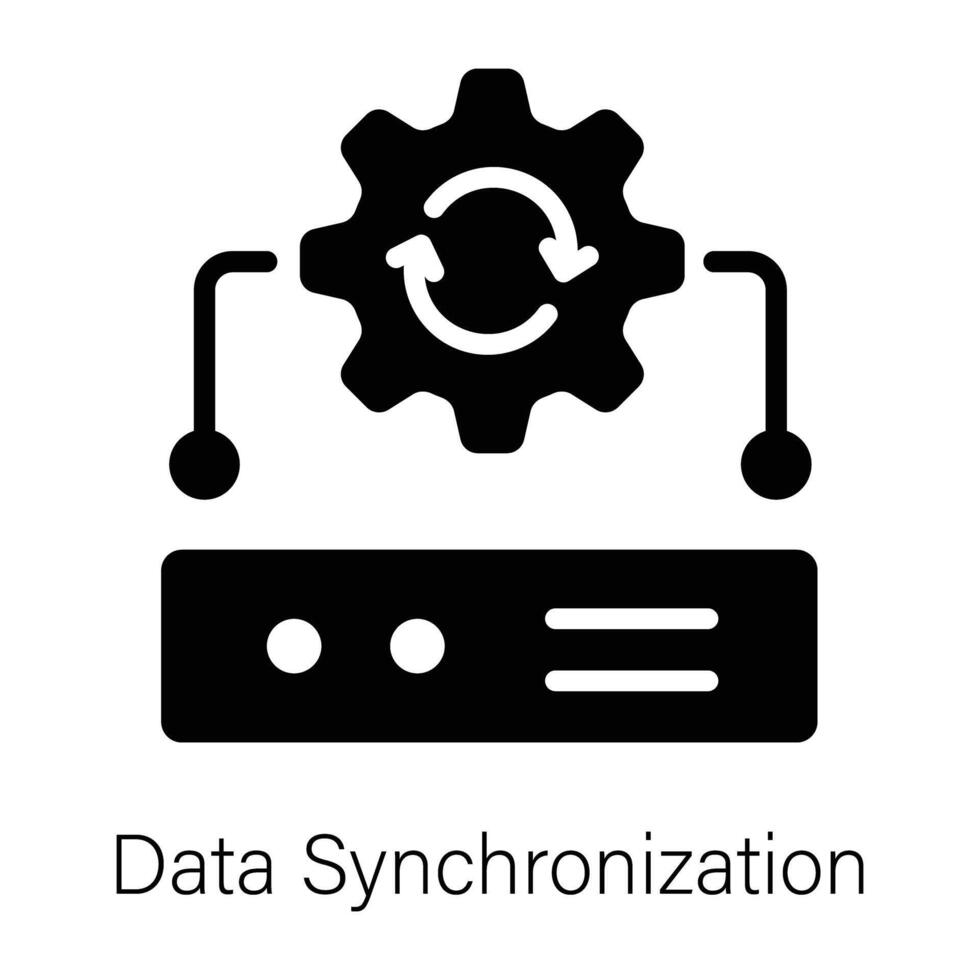 Trendy Data Synchronization 45352821 Vector Art at Vecteezy