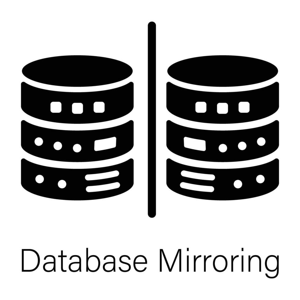 Trendy Database Mirroring 45352830 Vector Art at Vecteezy