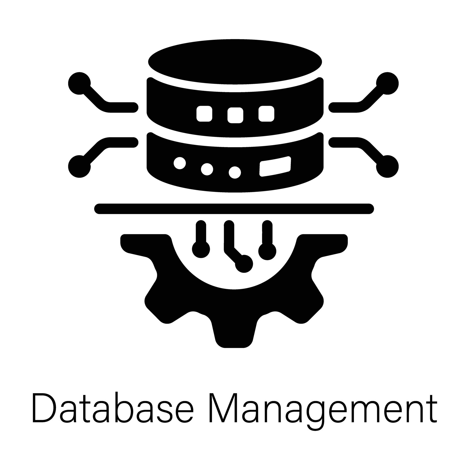 Trendy Database Management 45353285 Vector Art at Vecteezy