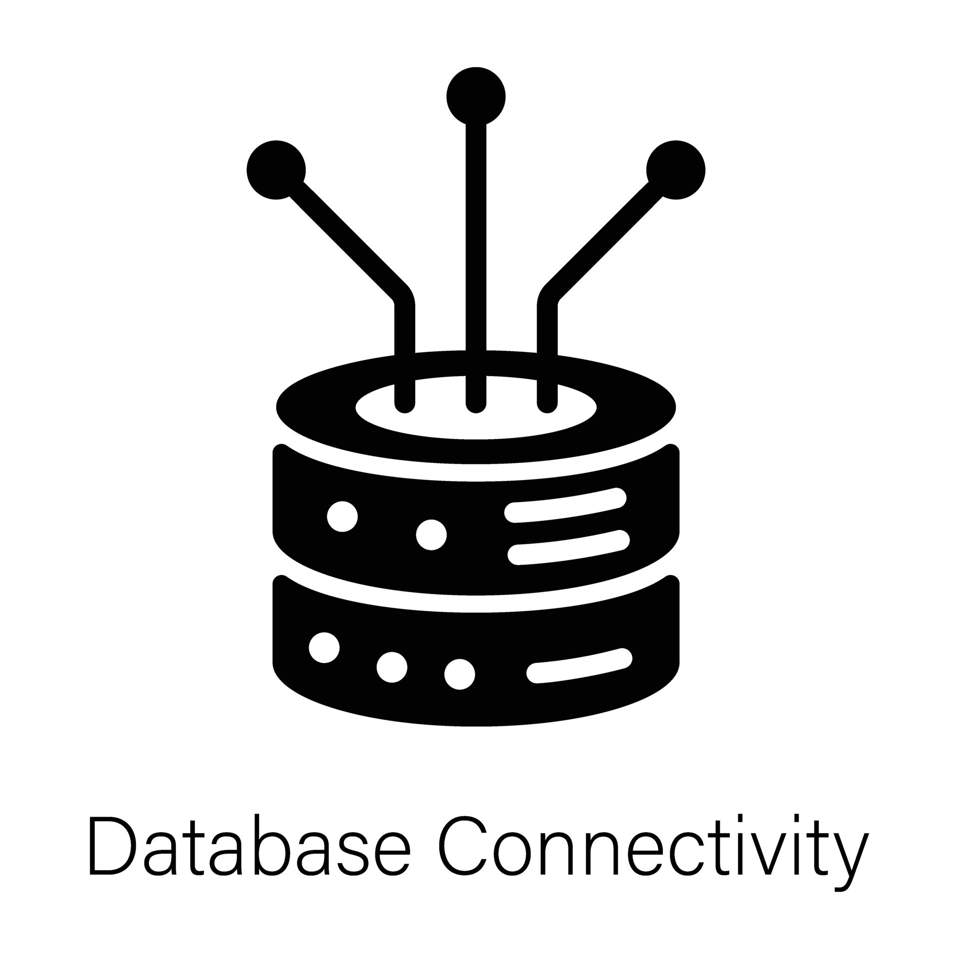 Trendy Database Connectivity 45353737 Vector Art At Vecteezy