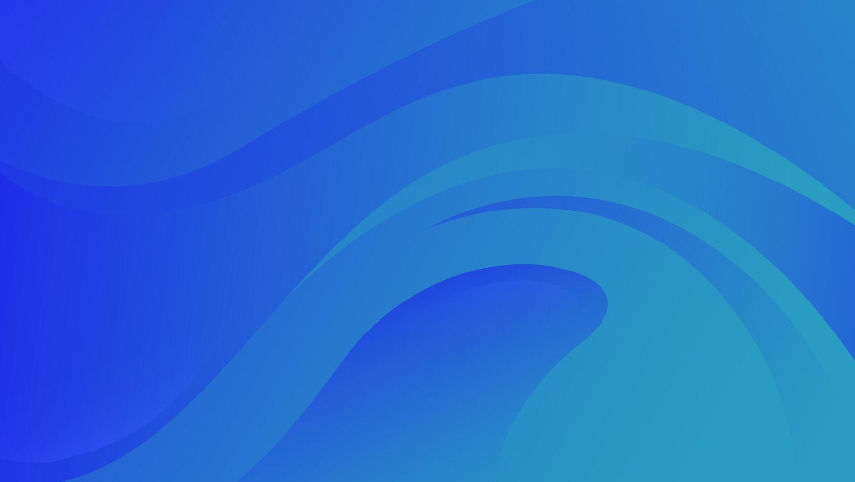 Abstract blue gradient background with waves. Modern background. Wallpaper. 45355596 Vector Art ...