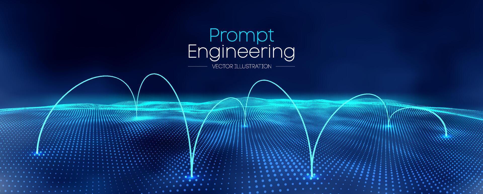 Prompt Engineering Ai And Data Visualization 45356945 Vector Art At Vecteezy