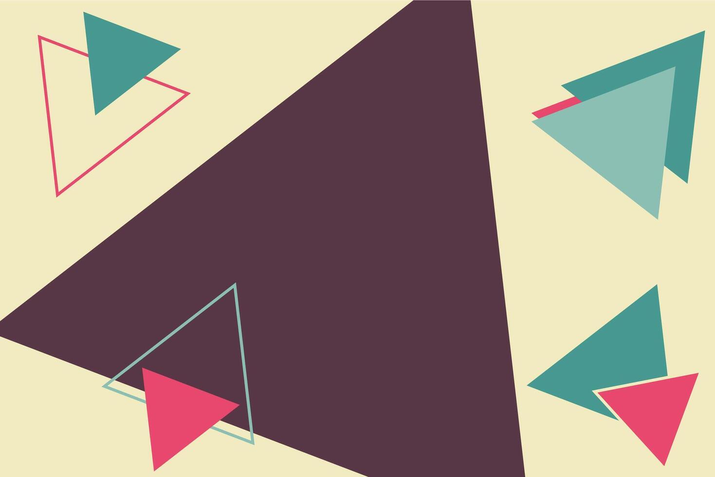 Abstract Background Design With Triangular Shape Element 45357545