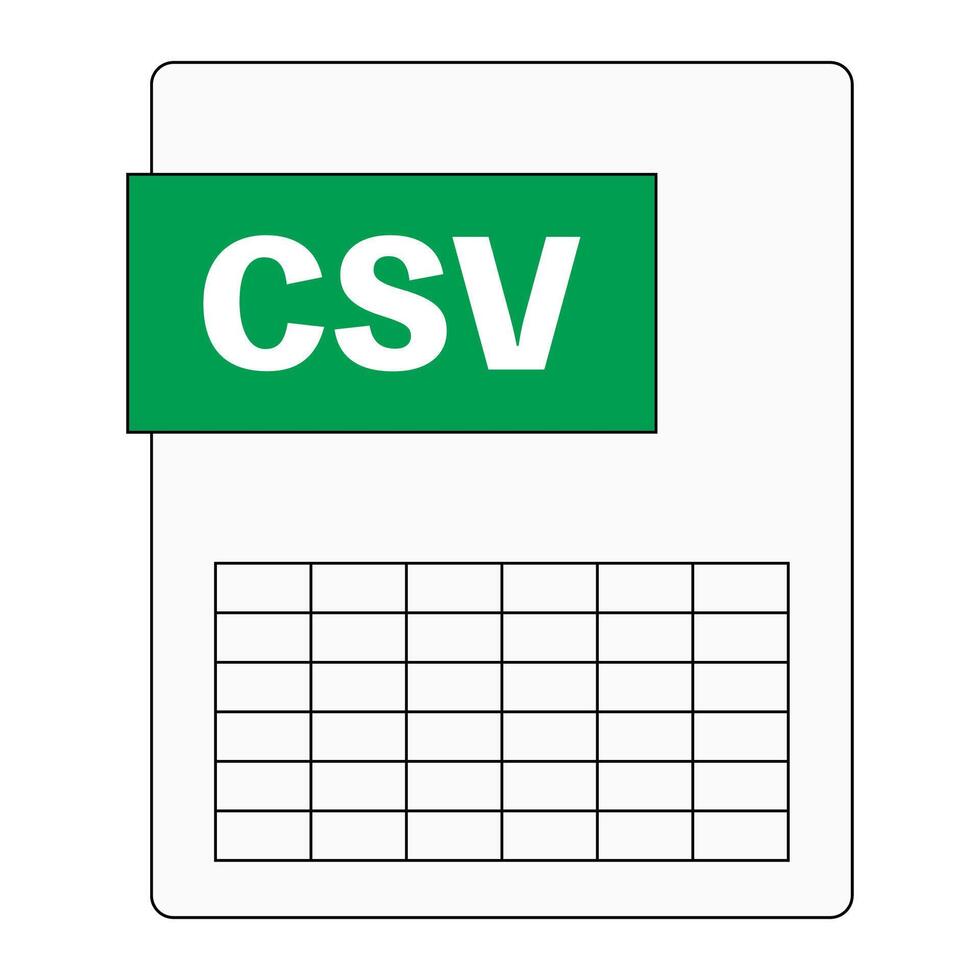 CSV extension icon. CSV file icon. 45364475 Vector Art at Vecteezy CSV extension icon. CSV file icon. 45364475 Vector Art at Vecteezy