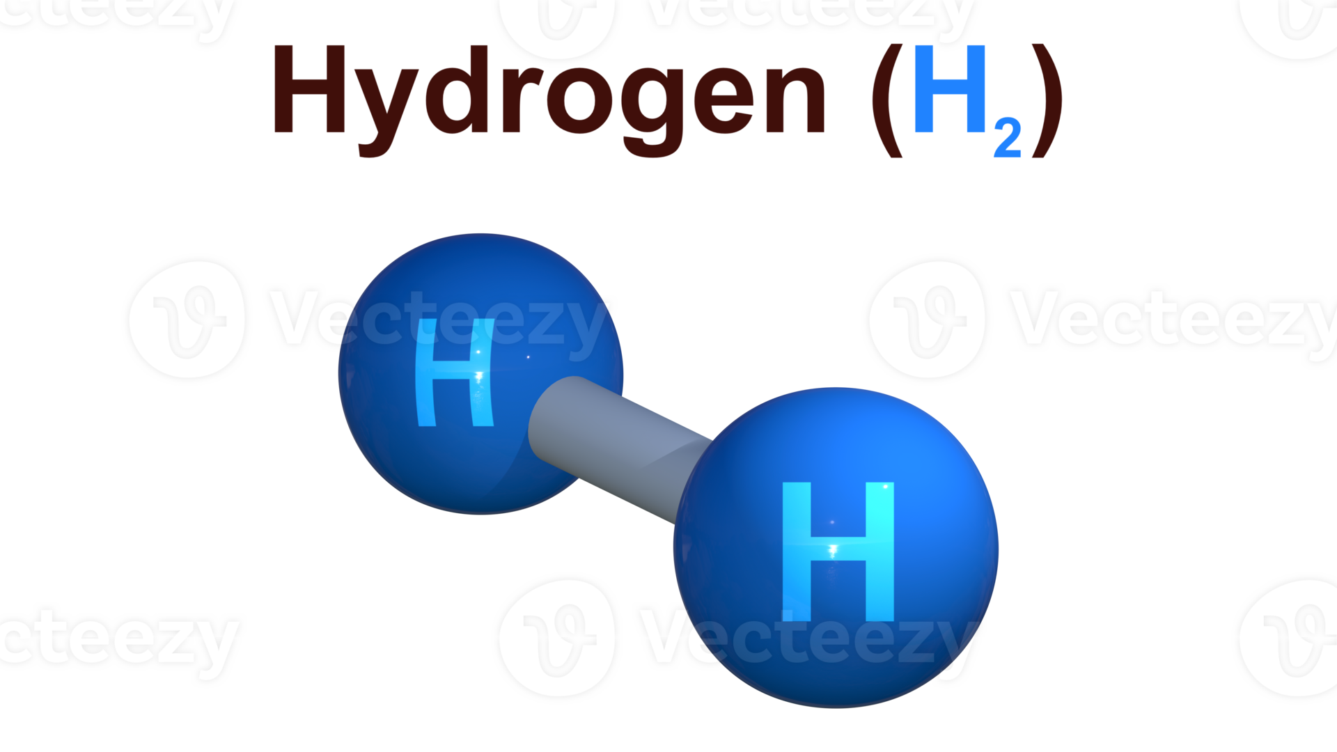 hydrogen atomic model, hydrogen H2 molecules, , clean energy or chemistry concept, Covalent bond ...