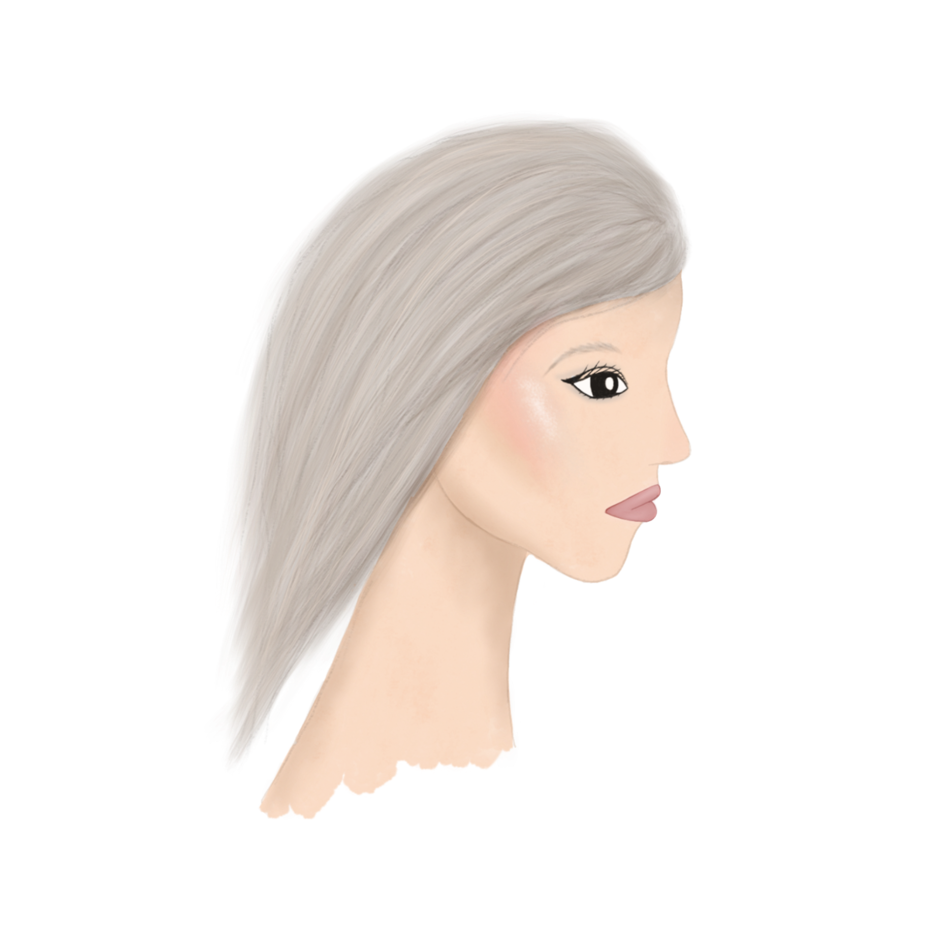 Beautiful Woman Face Side Profile 45369569 PNG Beautiful Woman Face Side Profile 45369569 PNG