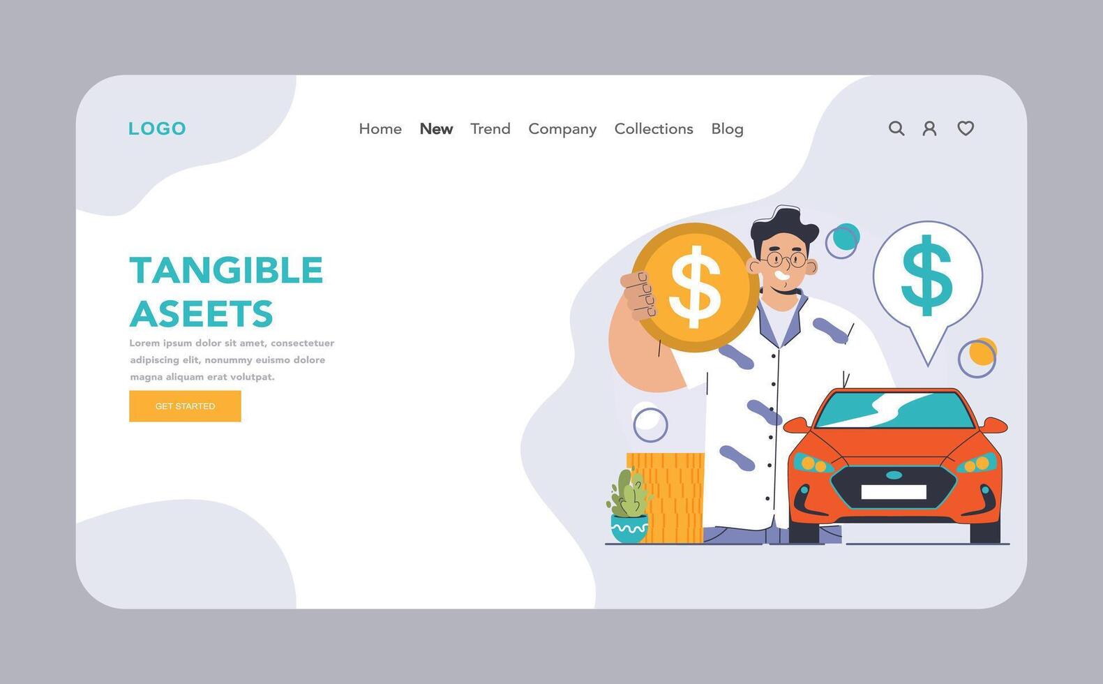 Amortization And Depreciation Calculating The Value For Business Assets 45374486 Vector Art At