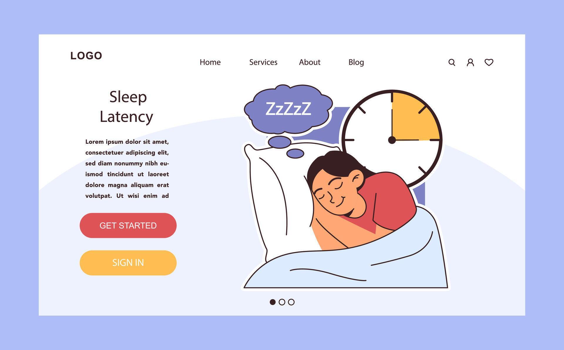 Sleep Latency Web Or Landing Sleep Onset Latency Time Of A Transition