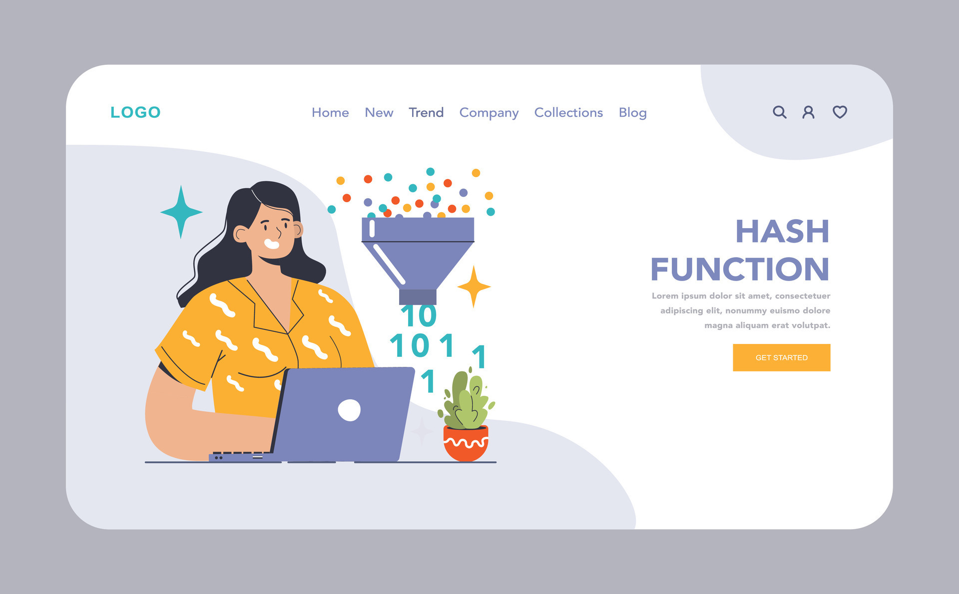 Data Encryption Web Or Landing Personal Information Internet Access 45375188 Vector Art At