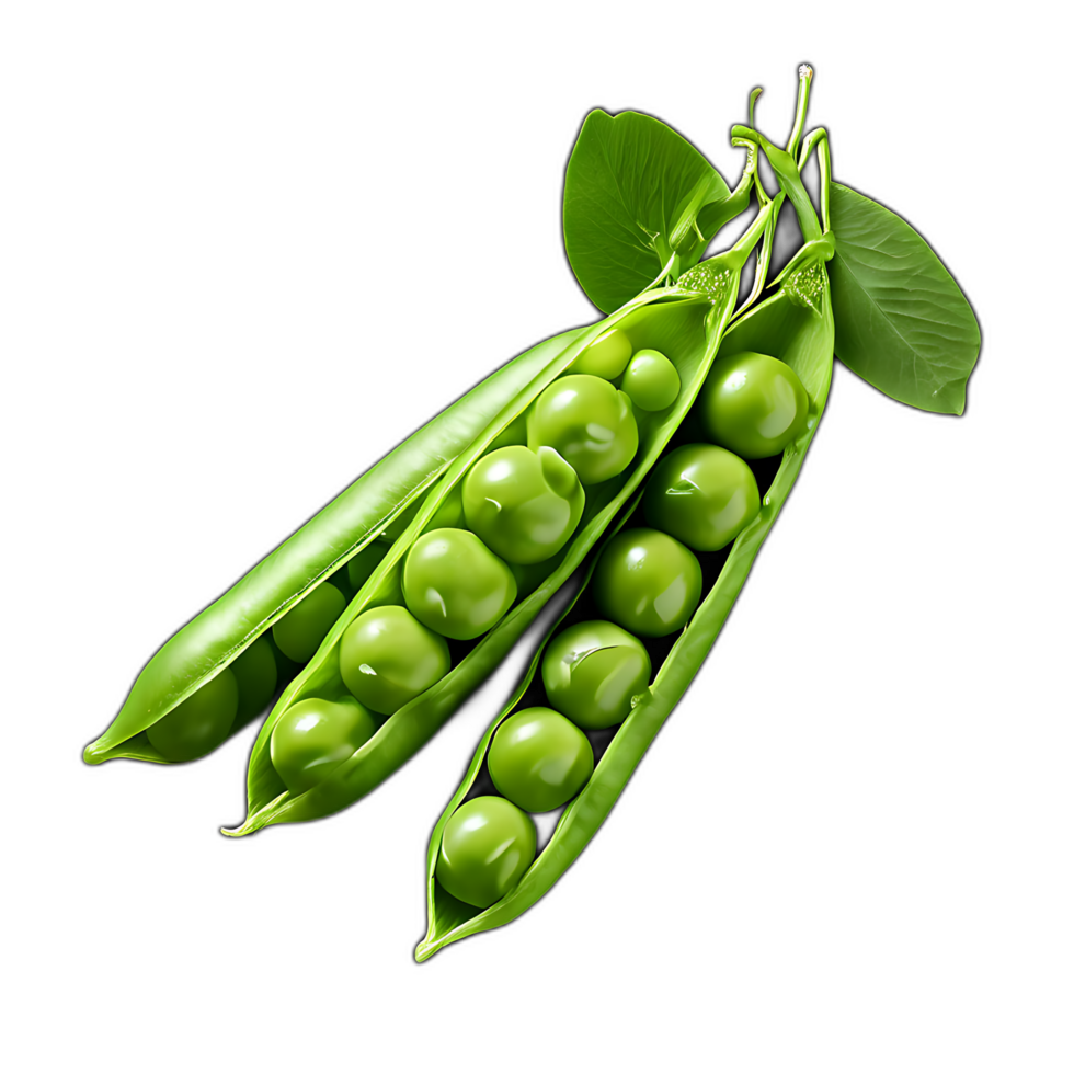 peas on a transparent background with green leaves 45379722 PNG