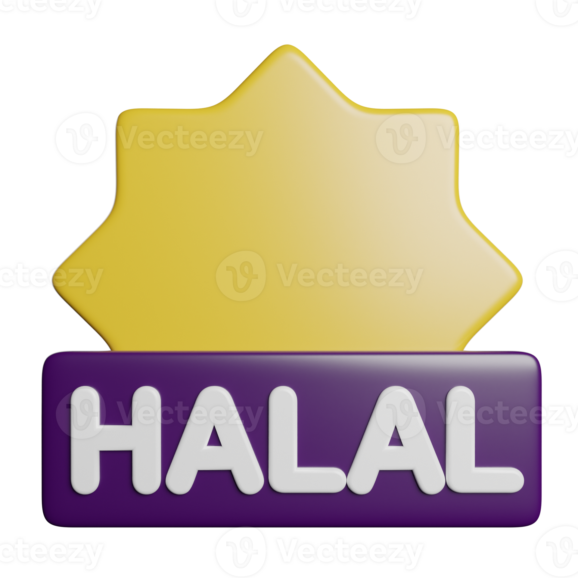 Halal Islamic Writing 45383587 PNG