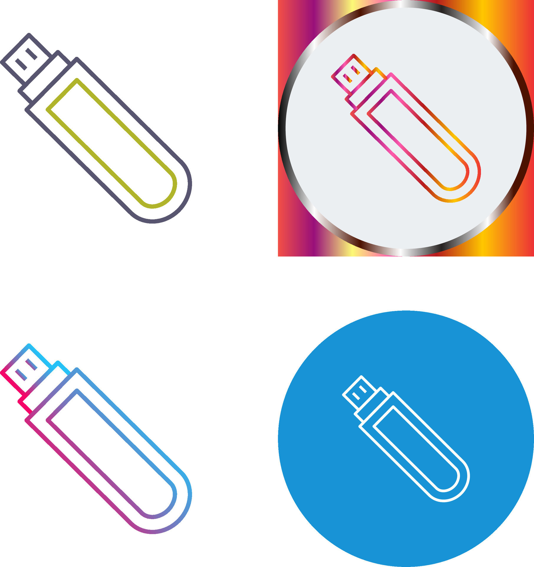 Unique Usb Drive Icon Design 45395994 Vector Art At Vecteezy