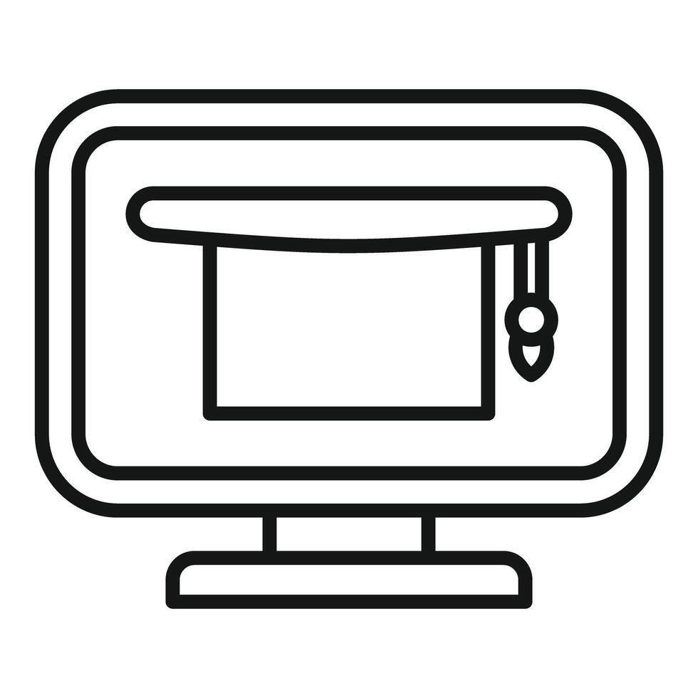 Graphic design icon with computer and pen tool 45407607 Vector Art at ...