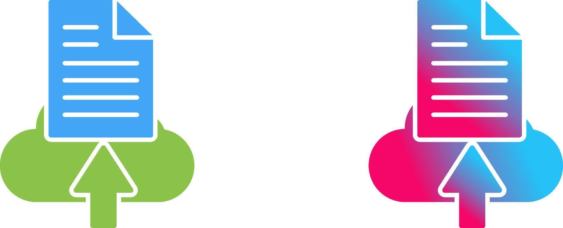 File Upload Icon Design 45408403 Vector Art at Vecteezy