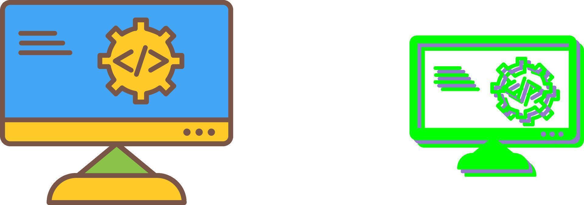 Unique Code Optimization Icon Design 45412498 Vector Art at Vecteezy