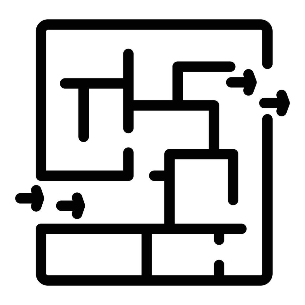 Problem solving coach icon outline . Decision making skill 45413949 Vector Art at Vecteezy