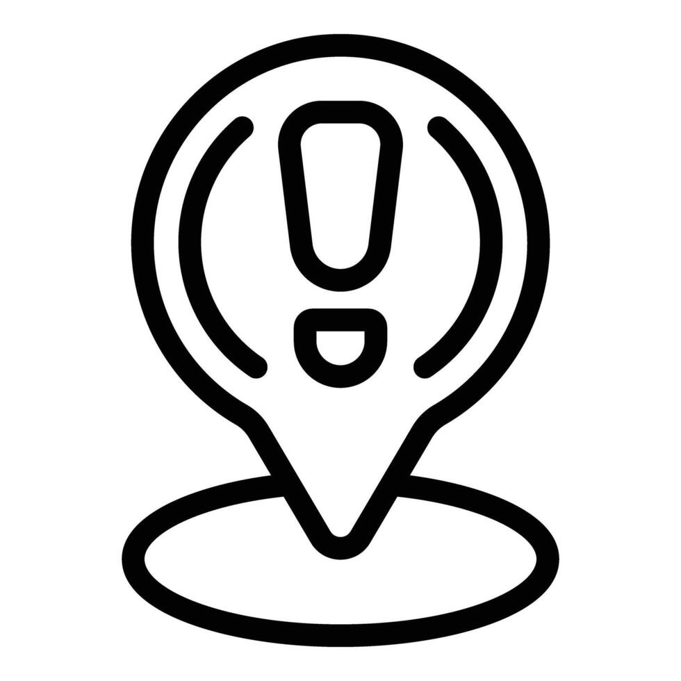 Faq Exclamation Mark Icon Outline Problem Solving Information
