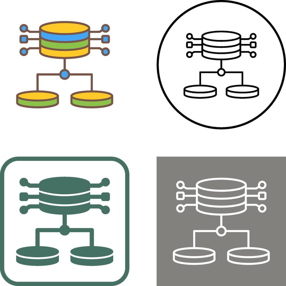 Structured Data Icon Design 45421593 Vector Art at Vecteezy