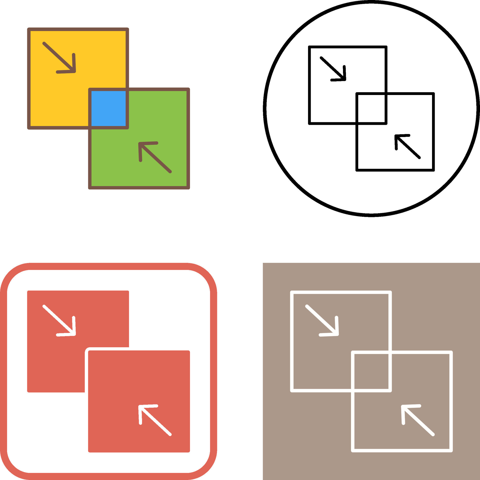 Combine Icon Design 45423165 Vector Art at Vecteezy