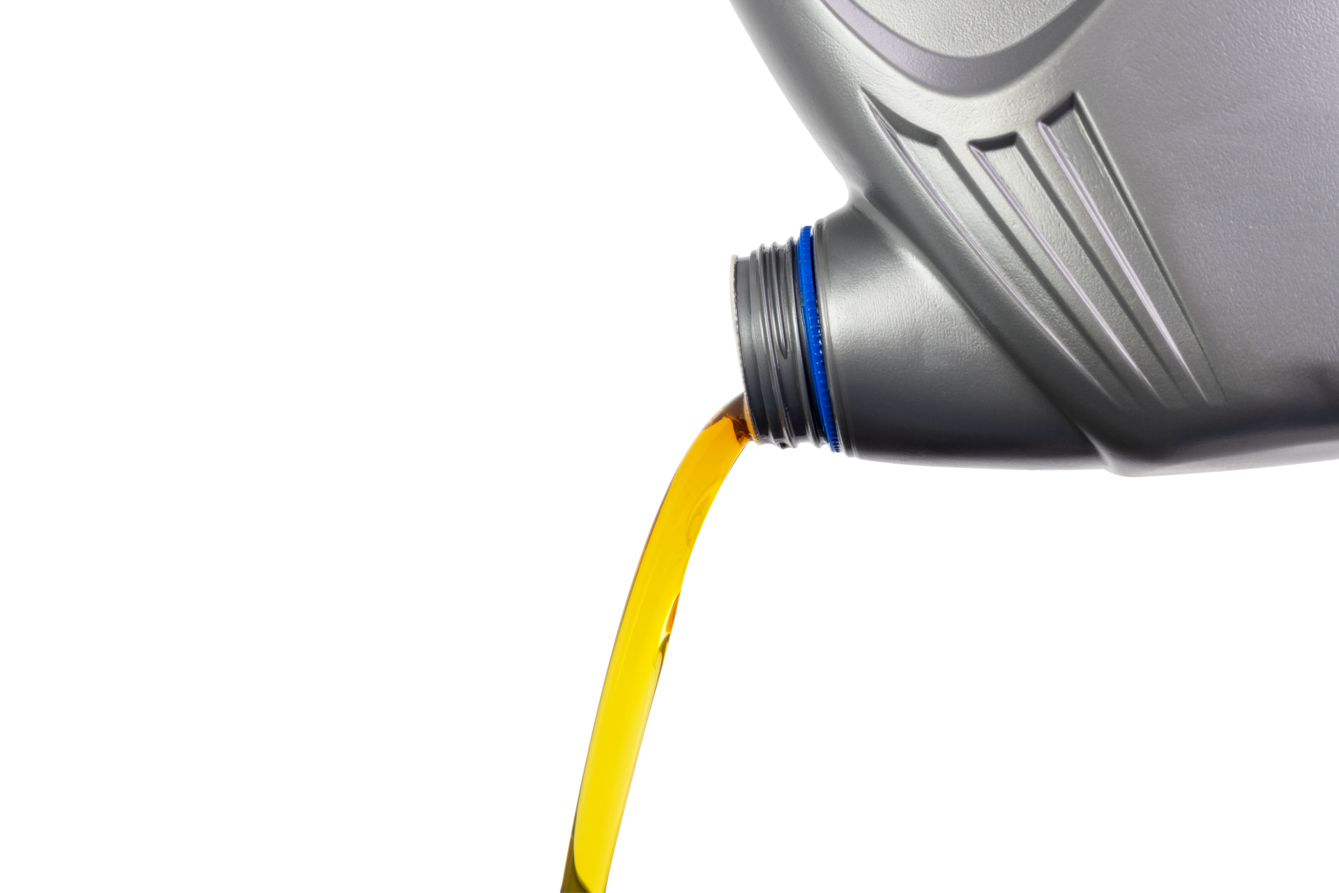 Pour engine oil, car, automotive maintenance, transportation Lubricant industry - clipping path ...