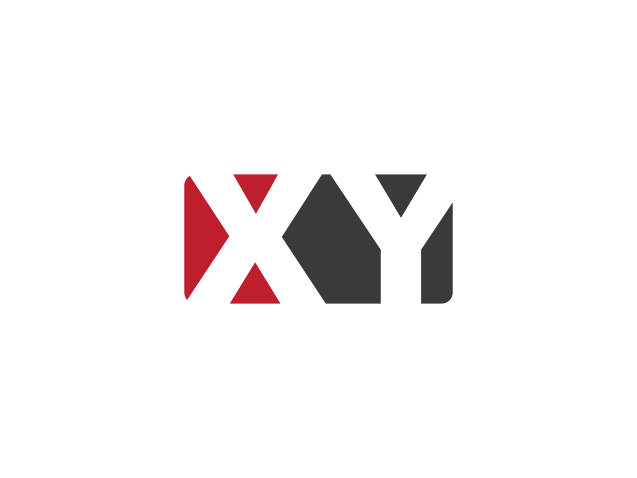 monograma cuadrado xy png logo, mínimo creativo xy logo letra diseño 45482019 PNG