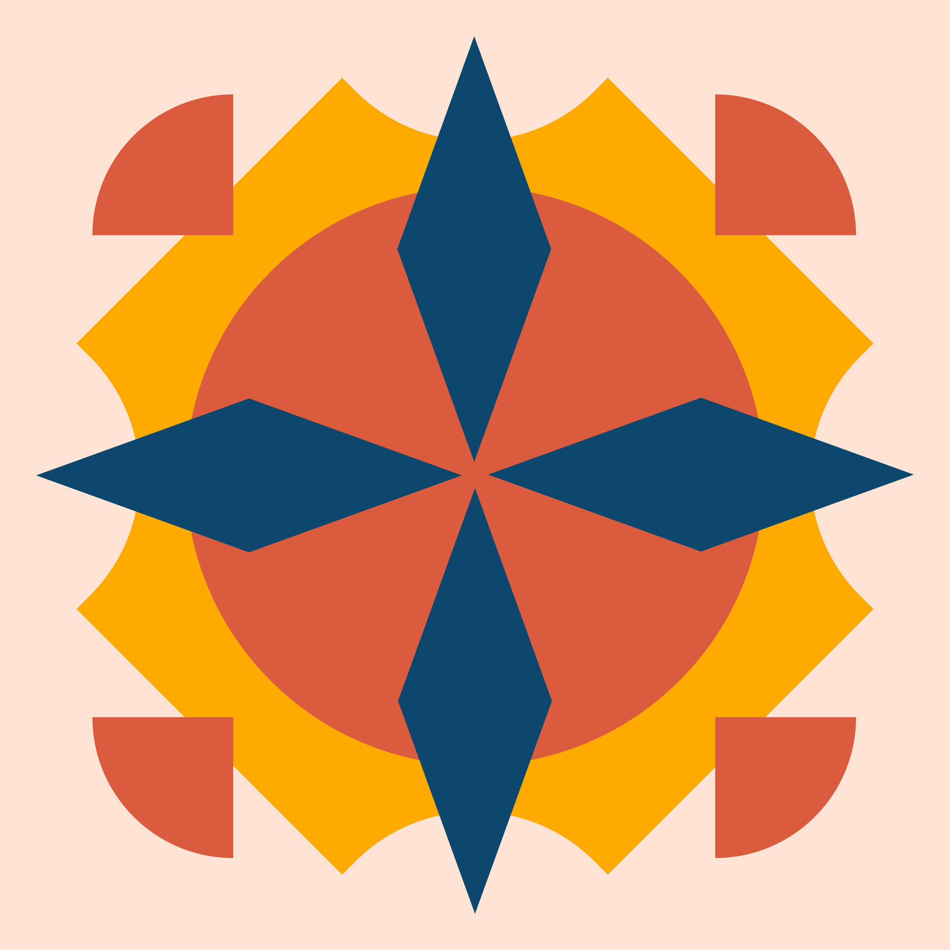 Geometric Colorful Tile Pattern Design 45486531 Vector Art At Vecteezy