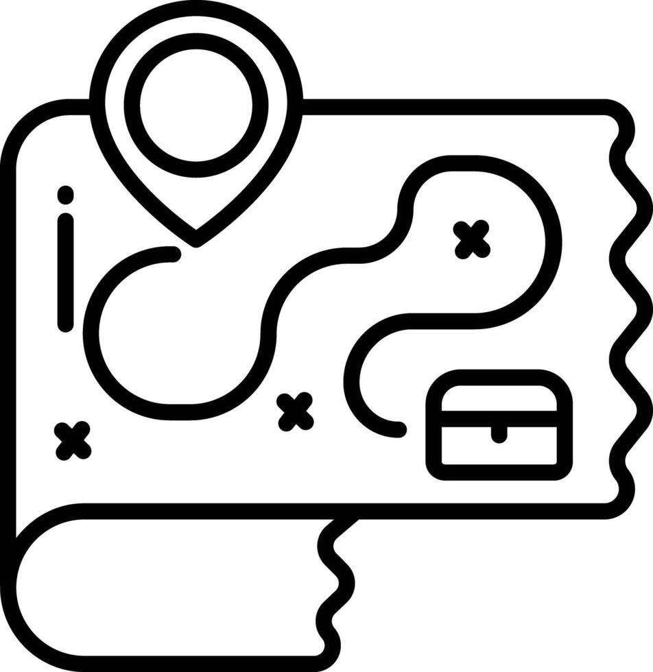 Map outline illustration 45492166 Vector Art at Vecteezy