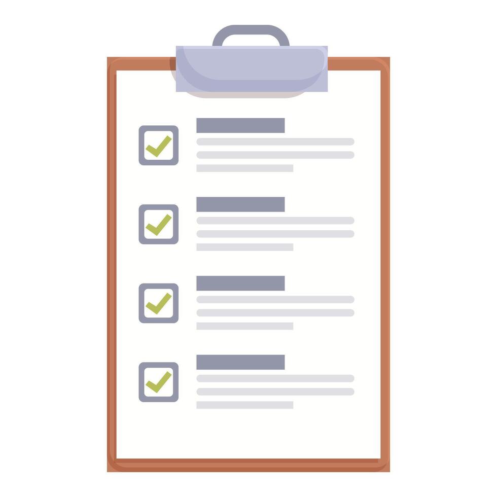 Clip board with checklist icon 45494465 Vector Art at Vecteezy