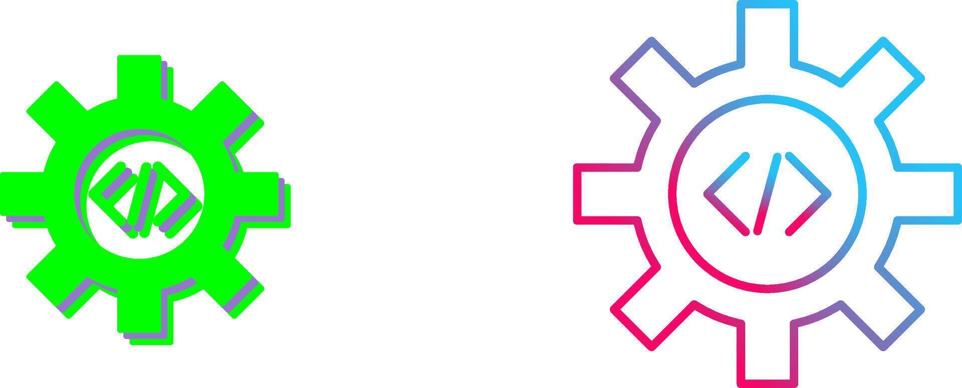 Unique Code Optimization Icon Design 45503768 Vector Art at Vecteezy