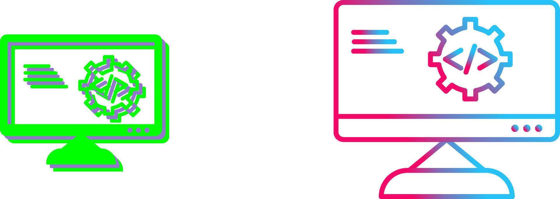 Unique Code Optimization Icon Design 45503958 Vector Art at Vecteezy