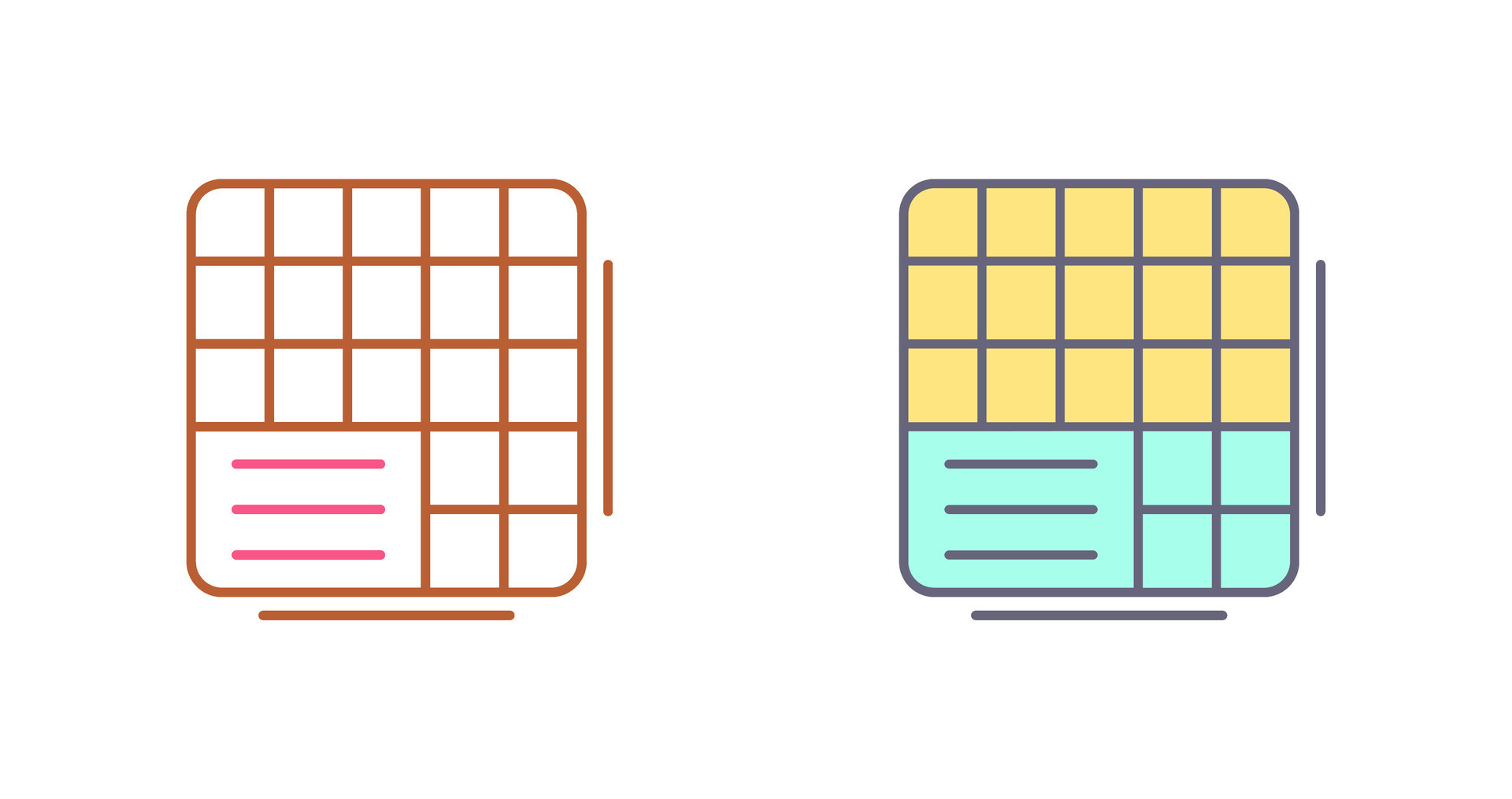 Table Data Icon Design 45508120 Vector Art at Vecteezy Table Data Icon Design 45508120 Vector Art at Vecteezy