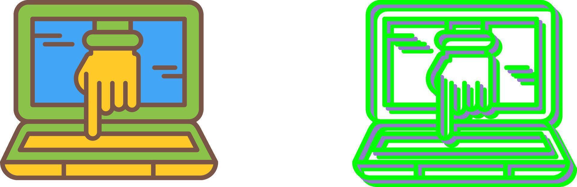 Computer Hacking Icon Design 45516117 Vector Art at Vecteezy