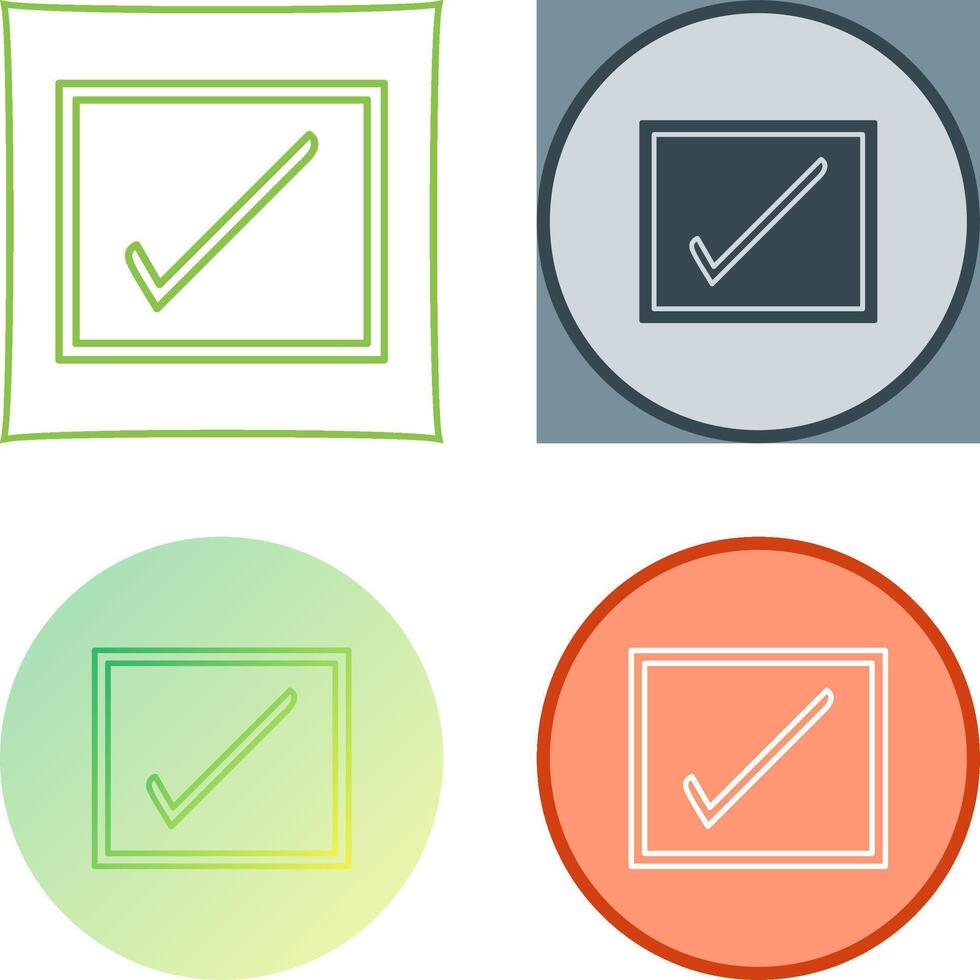 Checkbox Icon Design 45519712 Vector Art at Vecteezy